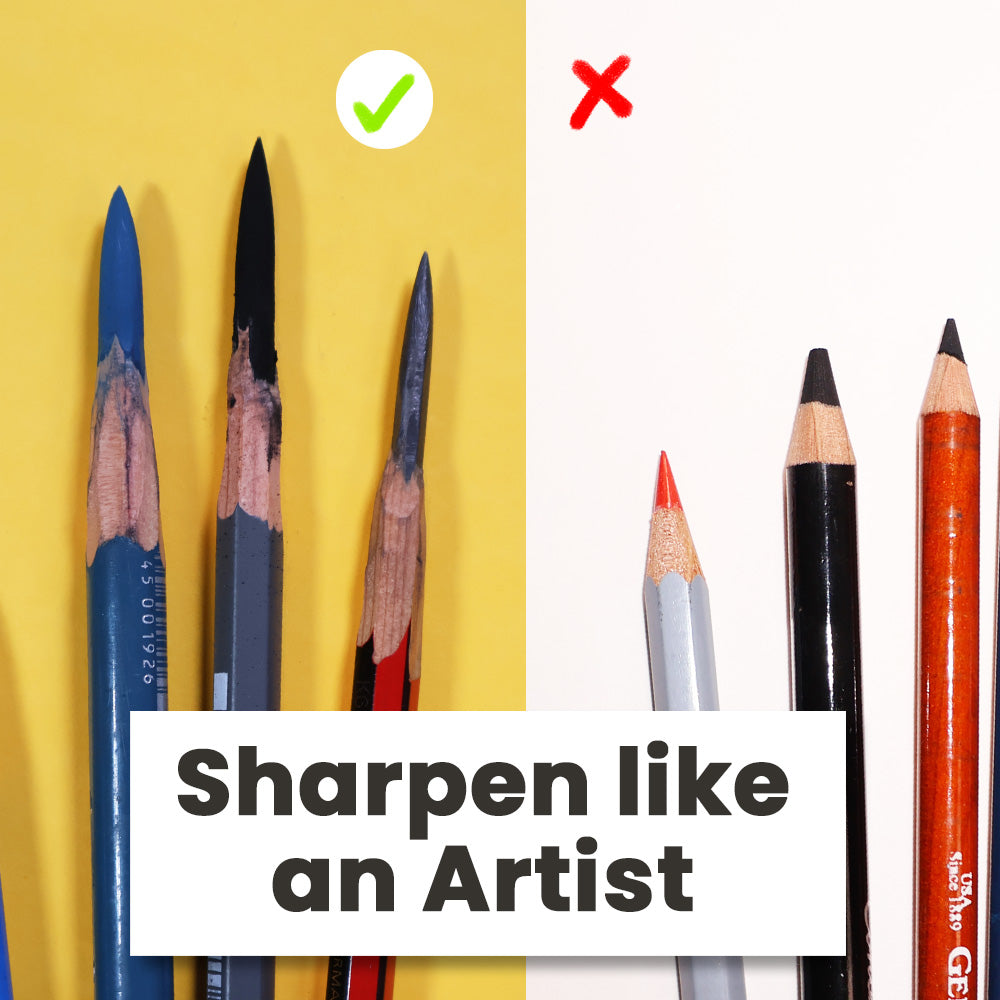 Pencil Sharpening with a Blade: Get the Perfect Point for Drawing